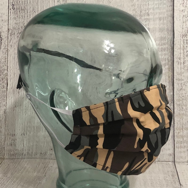 Camo Face Mask - Etsy