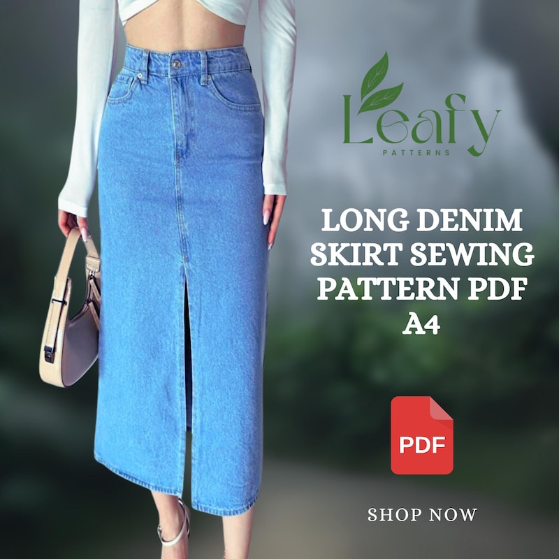 Womens Maxi Skirts Denim - Etsy