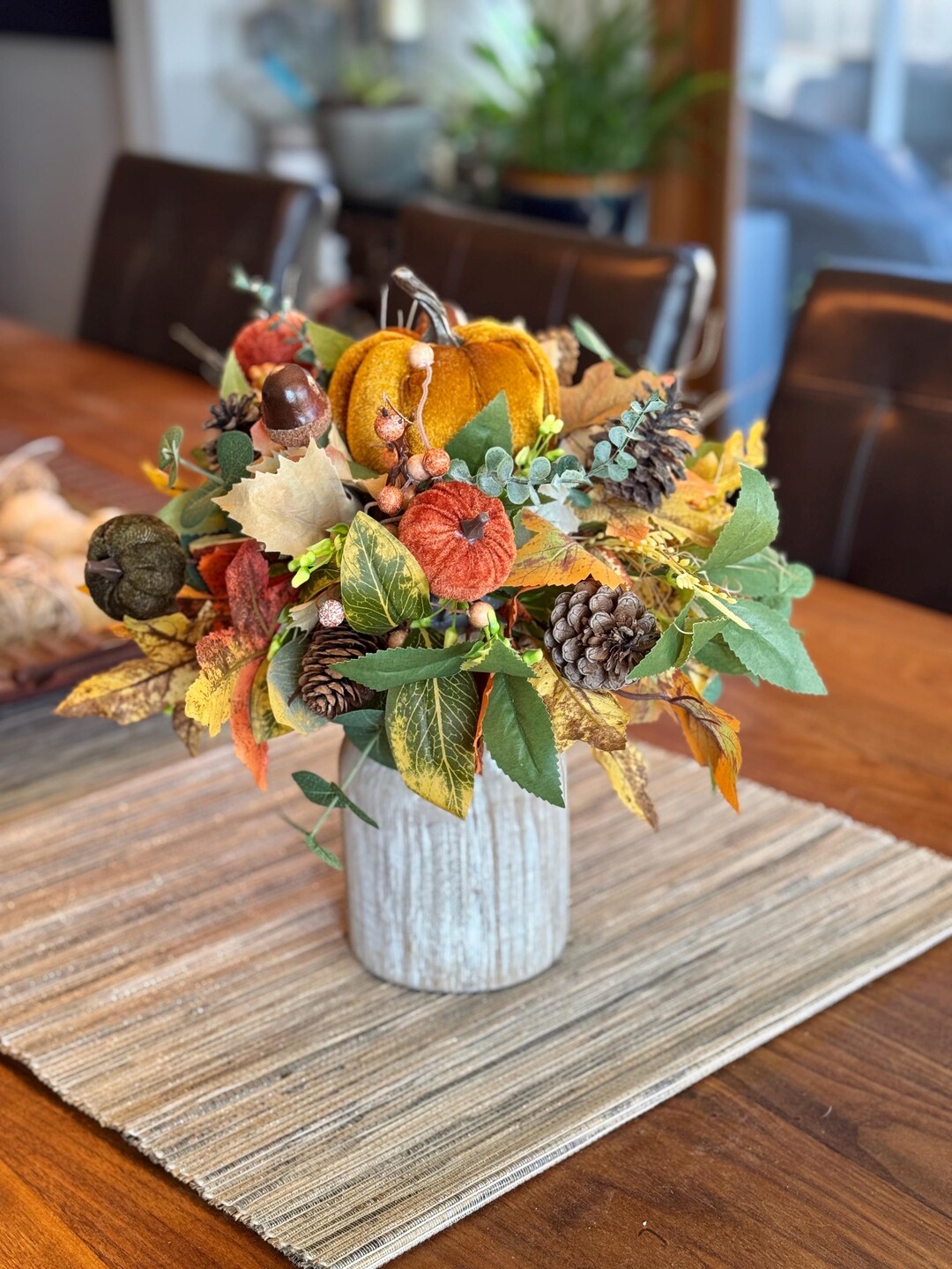 Elegant Fall Center Piece Decor - Etsy