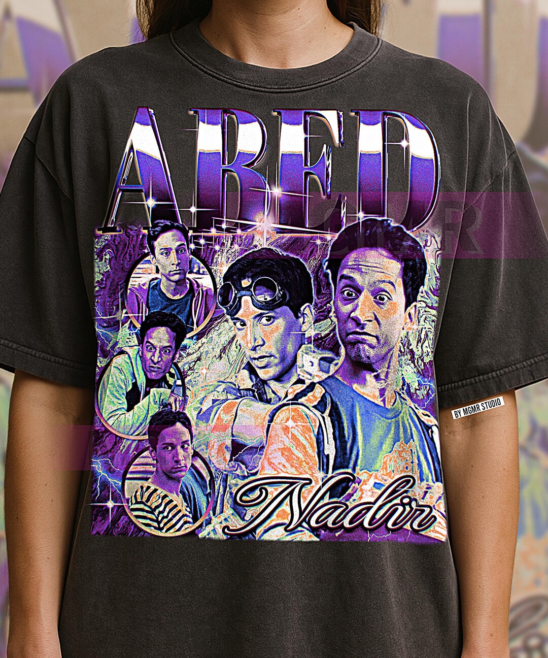 Abed Nadir T-shirt, Vintage TV Character Comedy Meta Funny Star ...