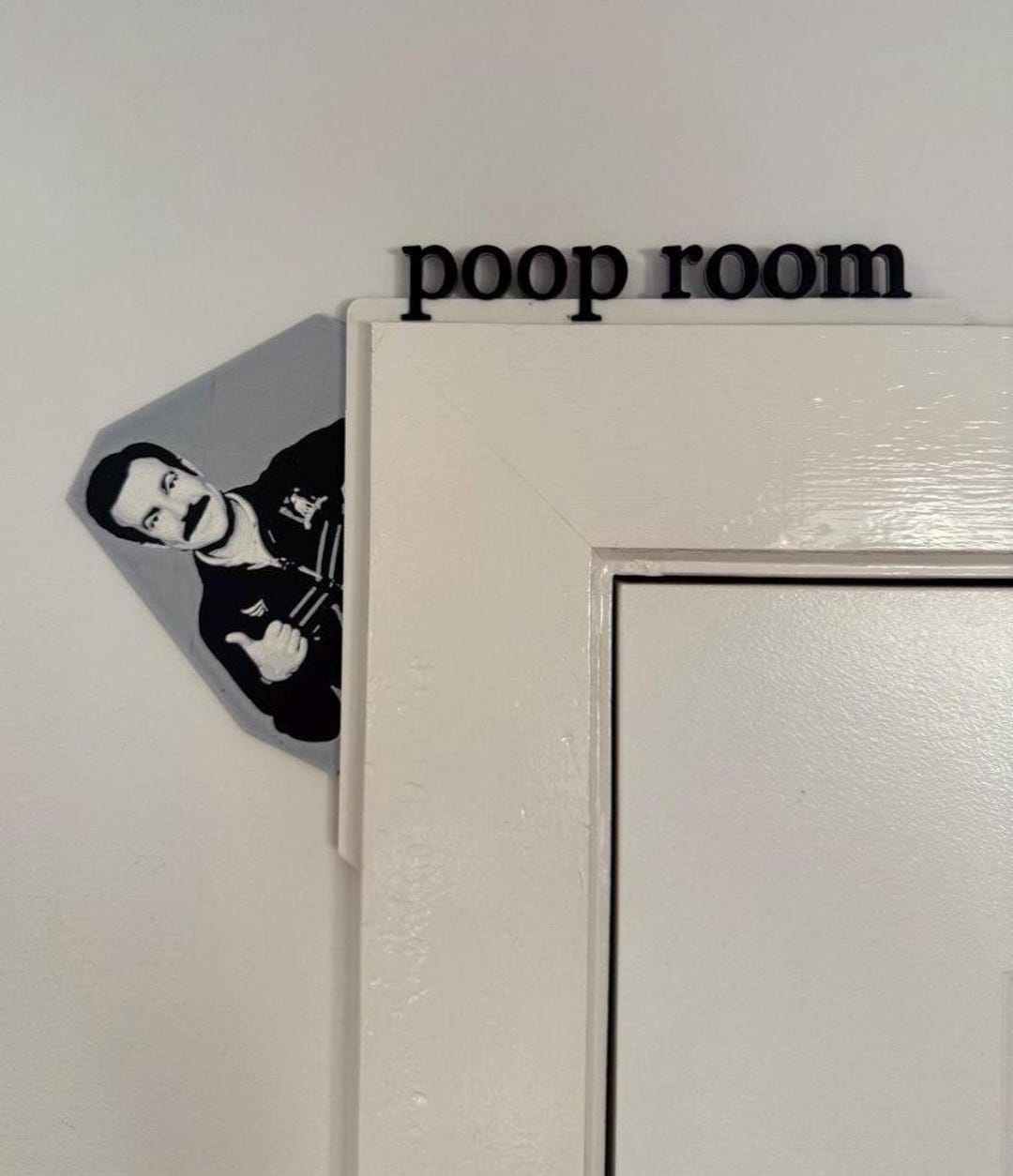 Custom Door Corner Sign: Gamer, Funny Room Decor, 3D Printed - Etsy