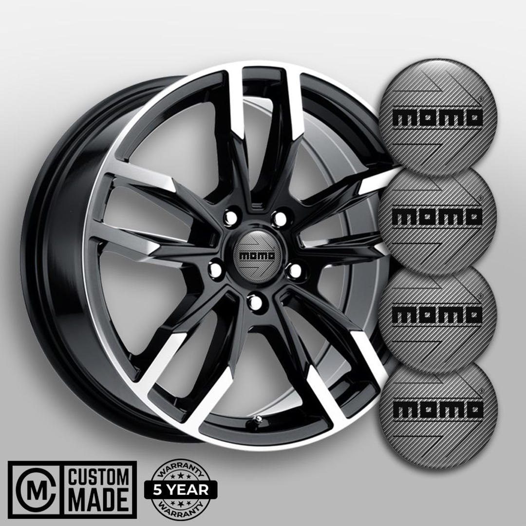 Handmade Domed Epoxy Wheel Decals – Set of 4 Self-adhesive Vinyl Rim ...