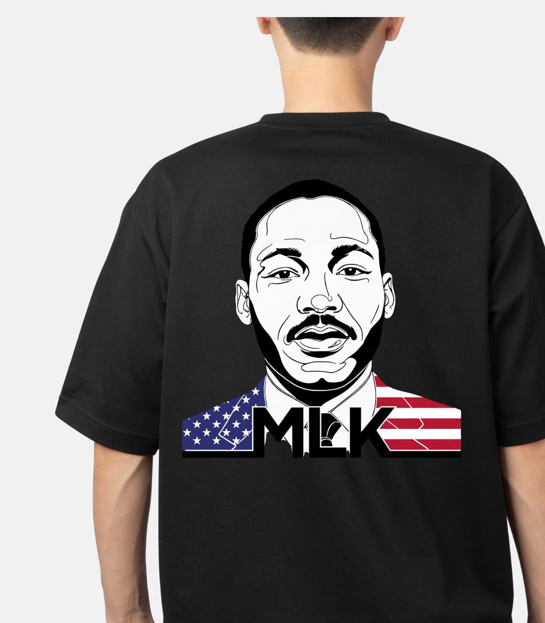 MLK Line Art Portrait PNG , Martin Luther King Sublimation Clipart - Etsy
