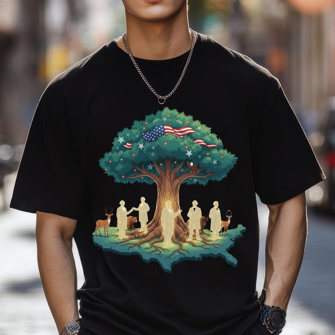 Tree of Democracy PNG | US History Sublimation | Presidents Foundation ...