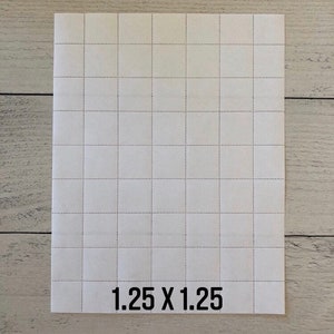 Gummed Faux Postage Stamp Pinhole Perforated Sheets Set of 5 Sheets ...