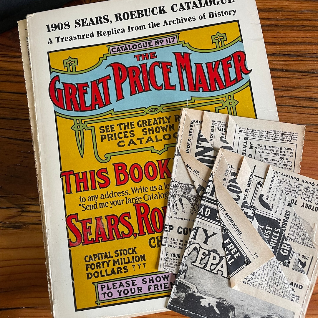 Handmade Vintage 1969 Reproduction of an Antique 1908 Sears, Roebuck ...