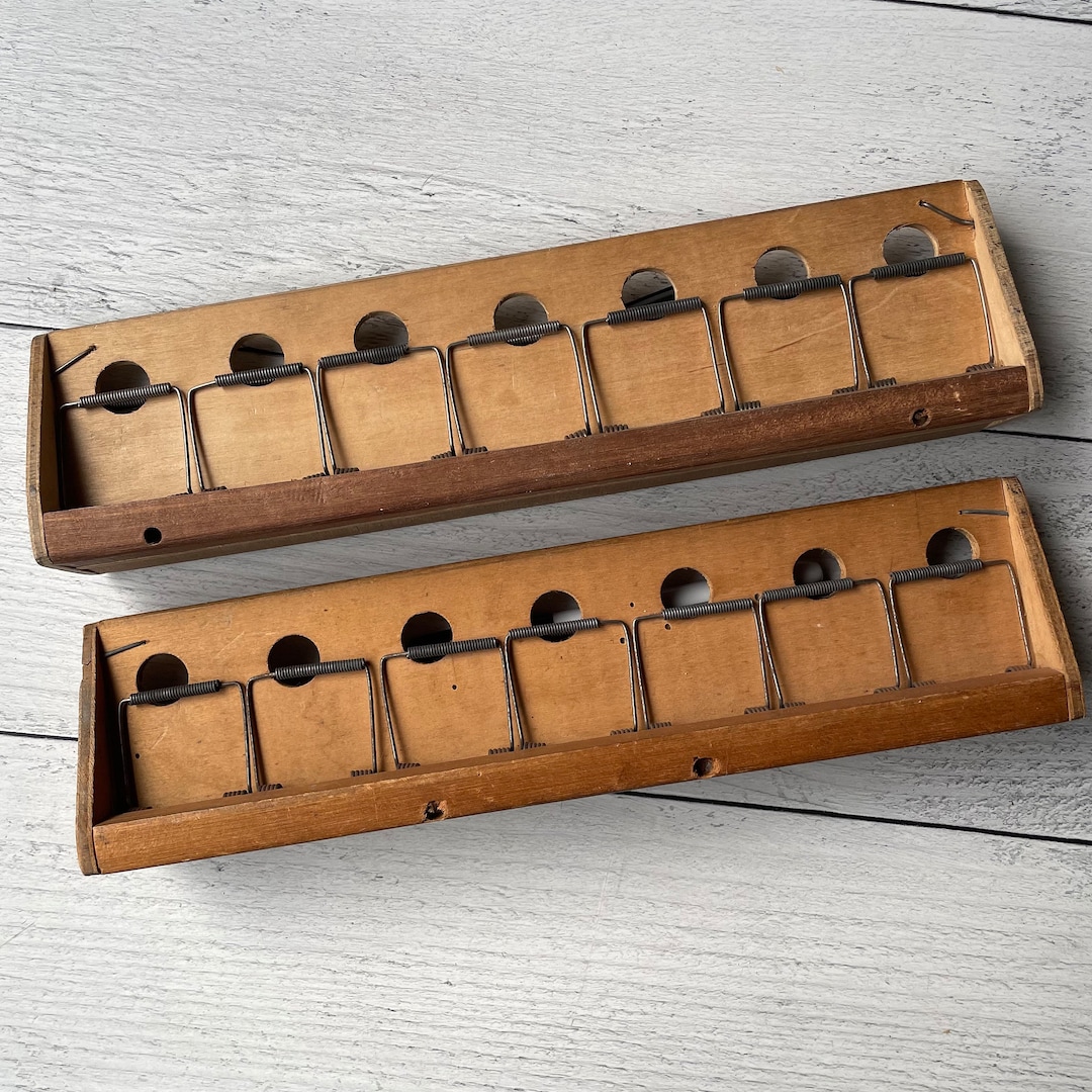 Vintage Ticket Rack Mousetraps Choose Your Favorite - Etsy