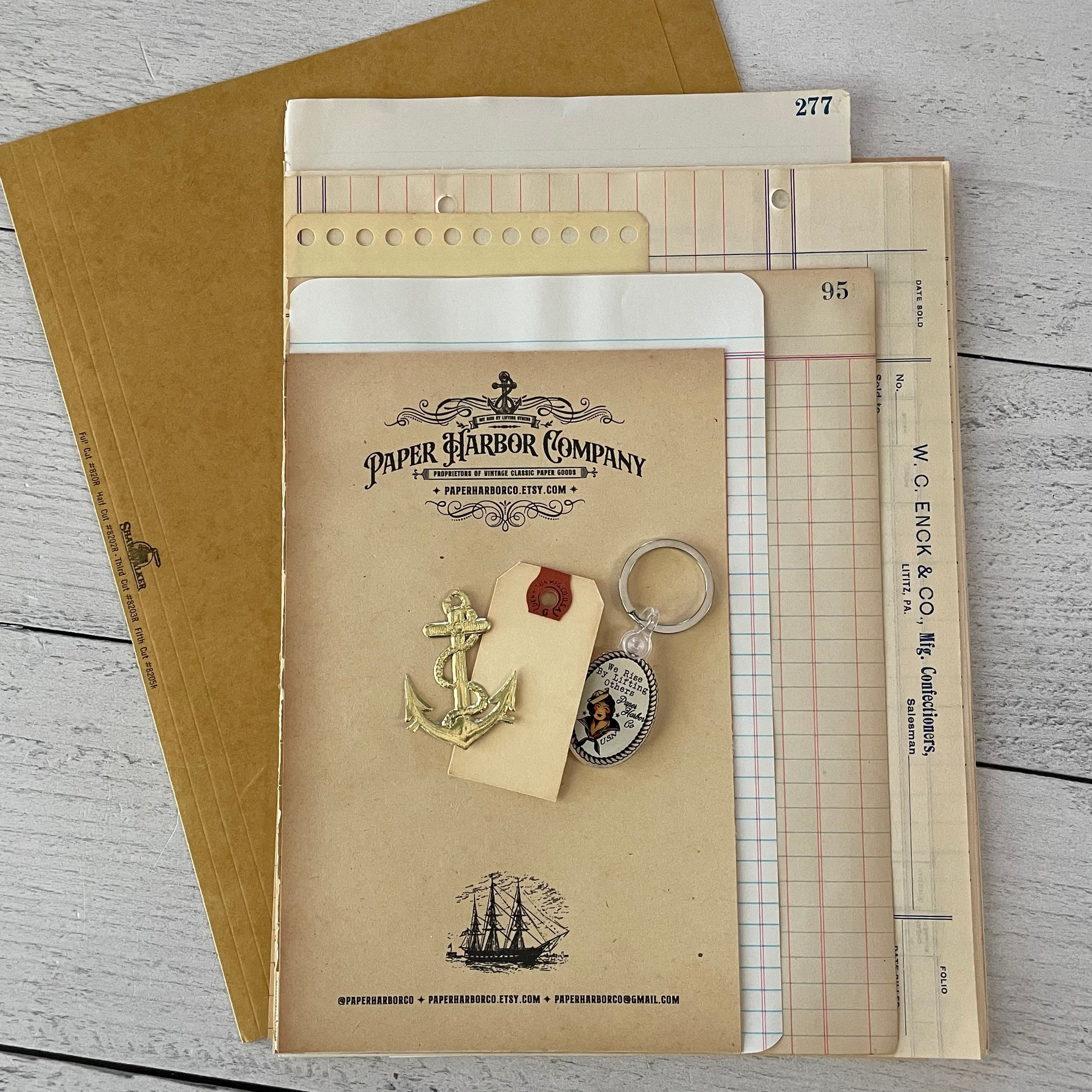 Vintage PHC Captains File Ephemera Paper Kit Inside a Vintage | Etsy