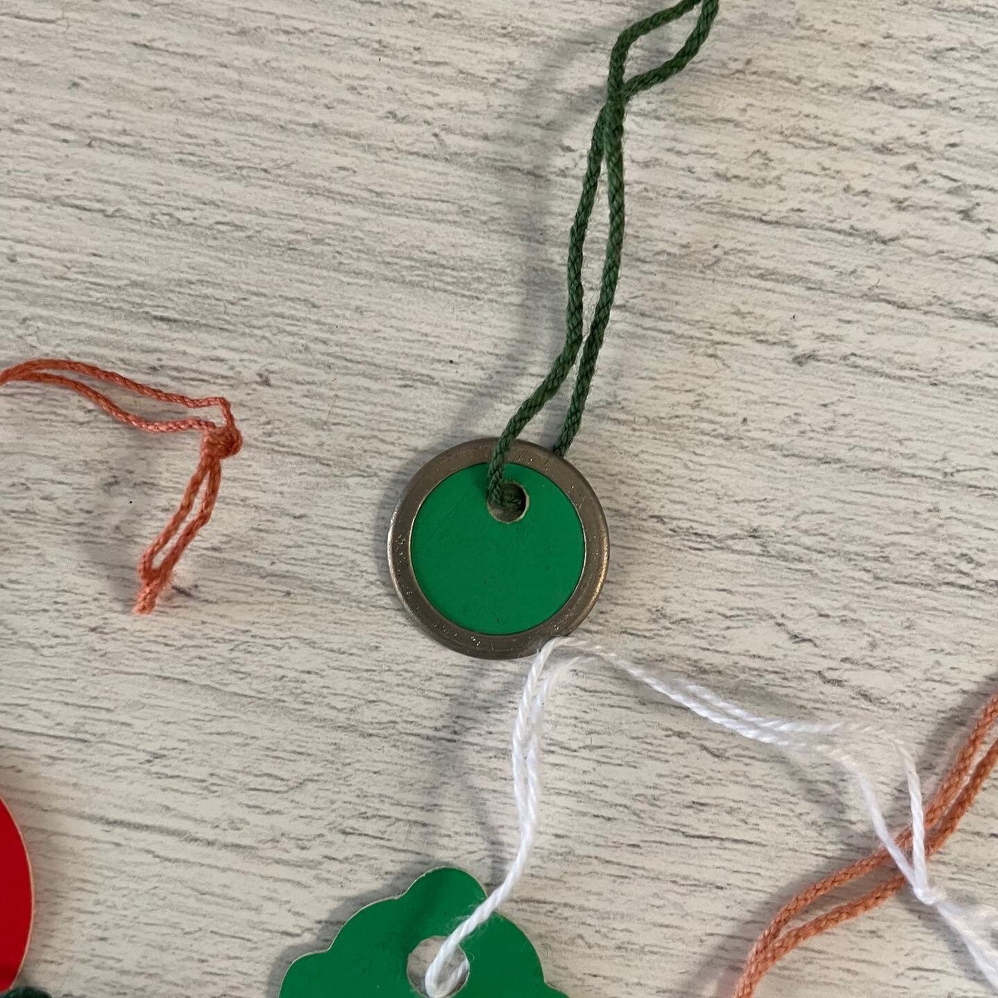 Vintage Dennison Tag Bag. One Dozen Vintage Dennison Red & | Etsy