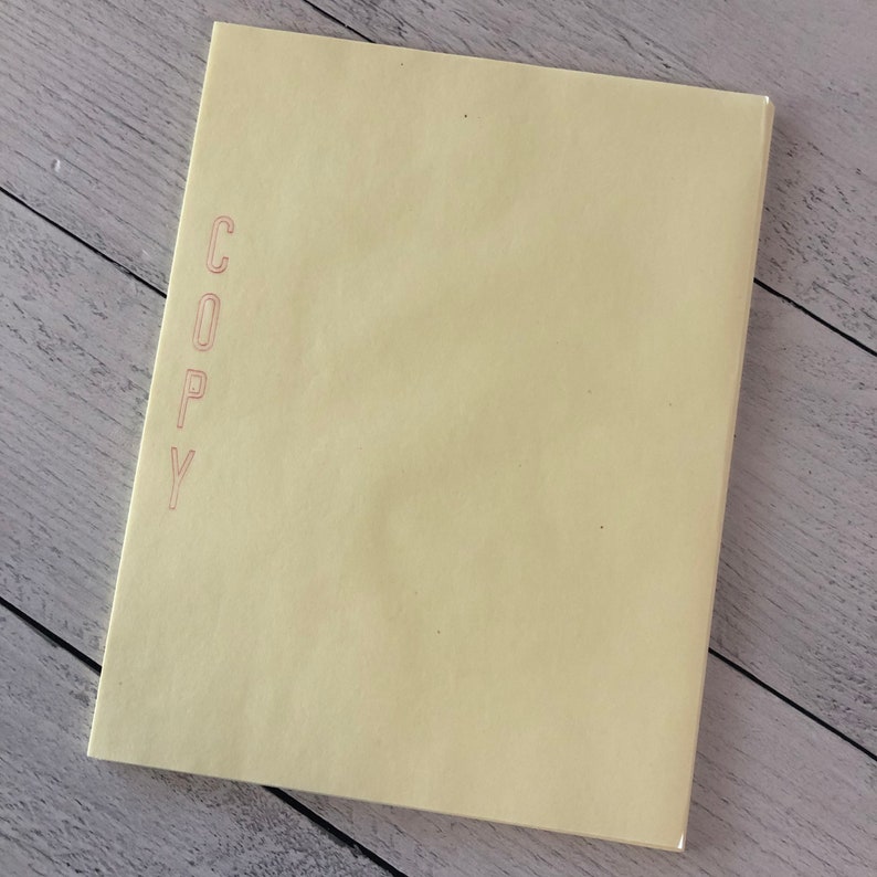 Vintage Southworth Dual Manifold Copy Paper Set of 5 Sheets - Etsy