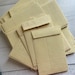 1920’s Large Ledger Paper Handmade Catalog Envelopes Choose Your Set - Etsy