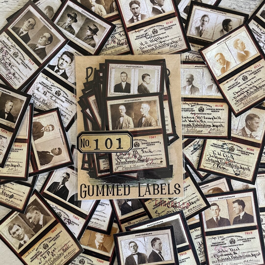 PHC No. 101 Prohibition & Narcotic Federal Agents ID Badges From the ...