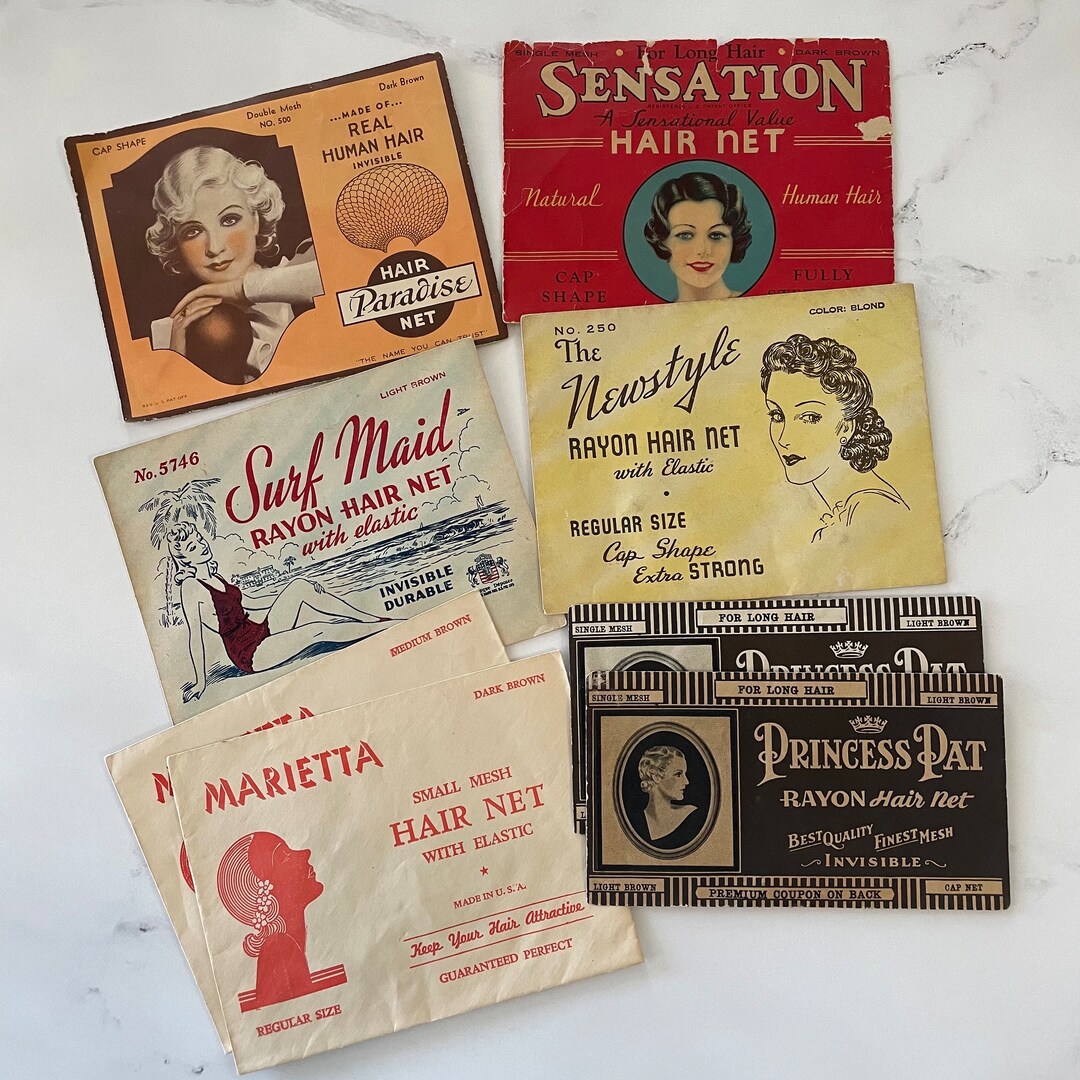 Choose Your Favorite Vintage Hair Net in Original Envelope - Etsy