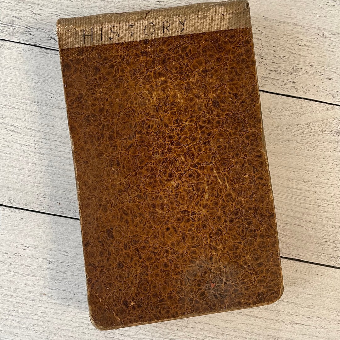 Mr. Everett A. Jacobs’ Ancient History Notebook Marbled Ledger - Etsy