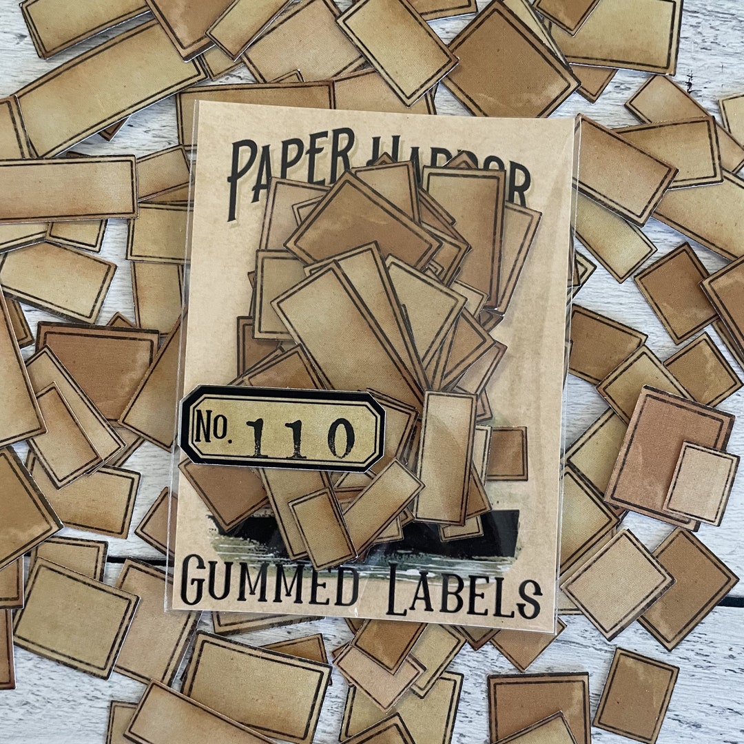 PHC No. 110 Antique Specimen Labels Set of 96 Reproduction Gummed ...