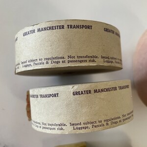 Vintage English Ticket Rolls and Stacks- Choose Your Favorite! - Etsy