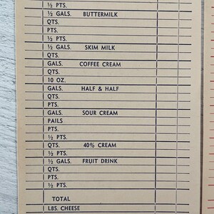 Vintage Golden Valley Dairy Co Duplicate Receipts Set of 2 Duplicates ...