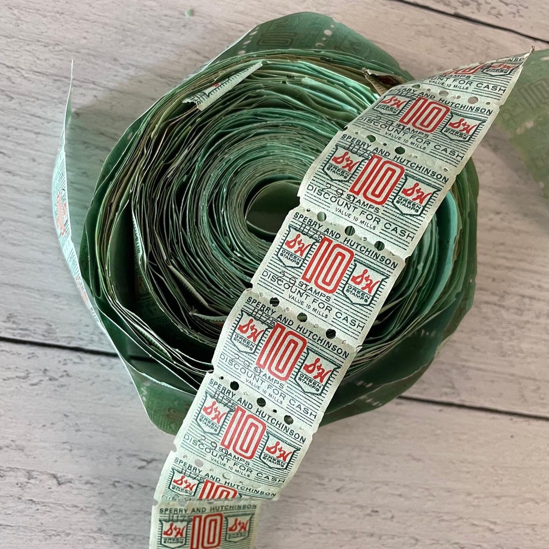 Vintage S&H Saver Stamps From the Roll Set of 10 Stamps - Etsy