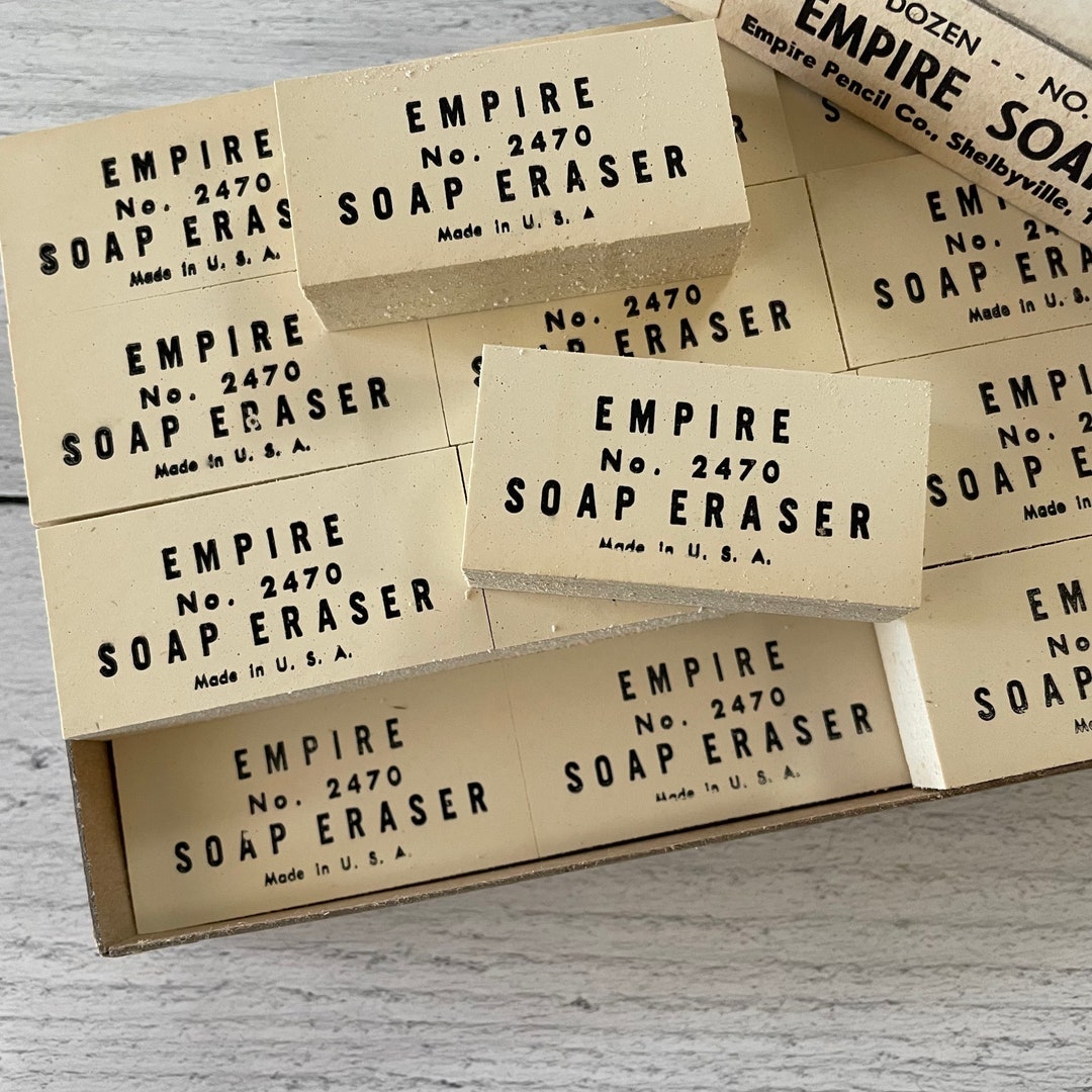 Vintage Empire Soap Erasers No.2470 NOS Unused! - Etsy