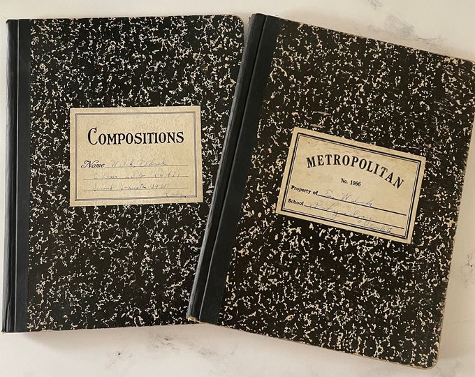 Choose Your Favorite 1930's Vintage Notebook Chemistry or Physiology - Etsy
