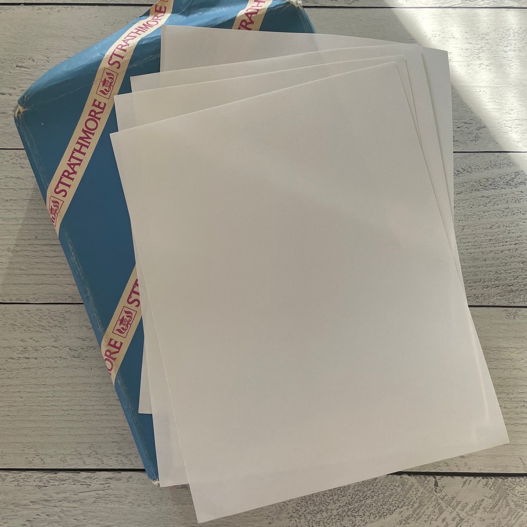 Vintage Strathmore Writing Typewriter Paper Set of 5 Sheets - Etsy