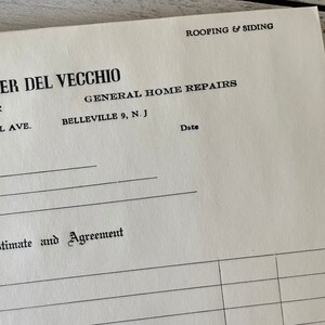 Vintage Peter Del Vecchio, Carpenter & Builder, General Home Repairs ...