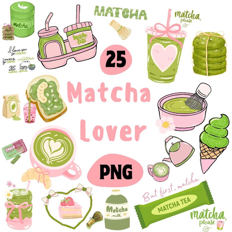 Matcha Books Stickers - Etsy
