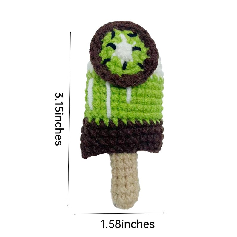 Crochet Fridge Magnet: Handmade Milk Cotton Food Decor - Etsy