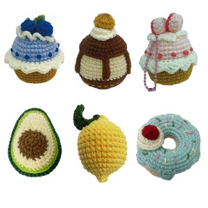 Crochet Fridge Magnet: Handmade Milk Cotton Food Decor - Etsy