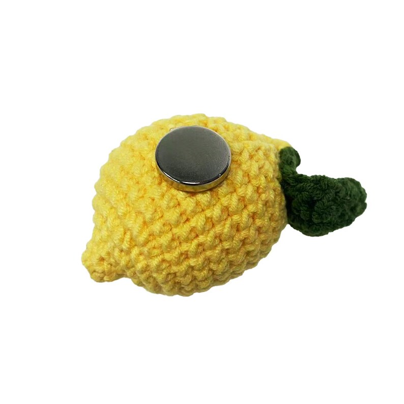 Crochet Fridge Magnet: Handmade Milk Cotton Food Decor - Etsy