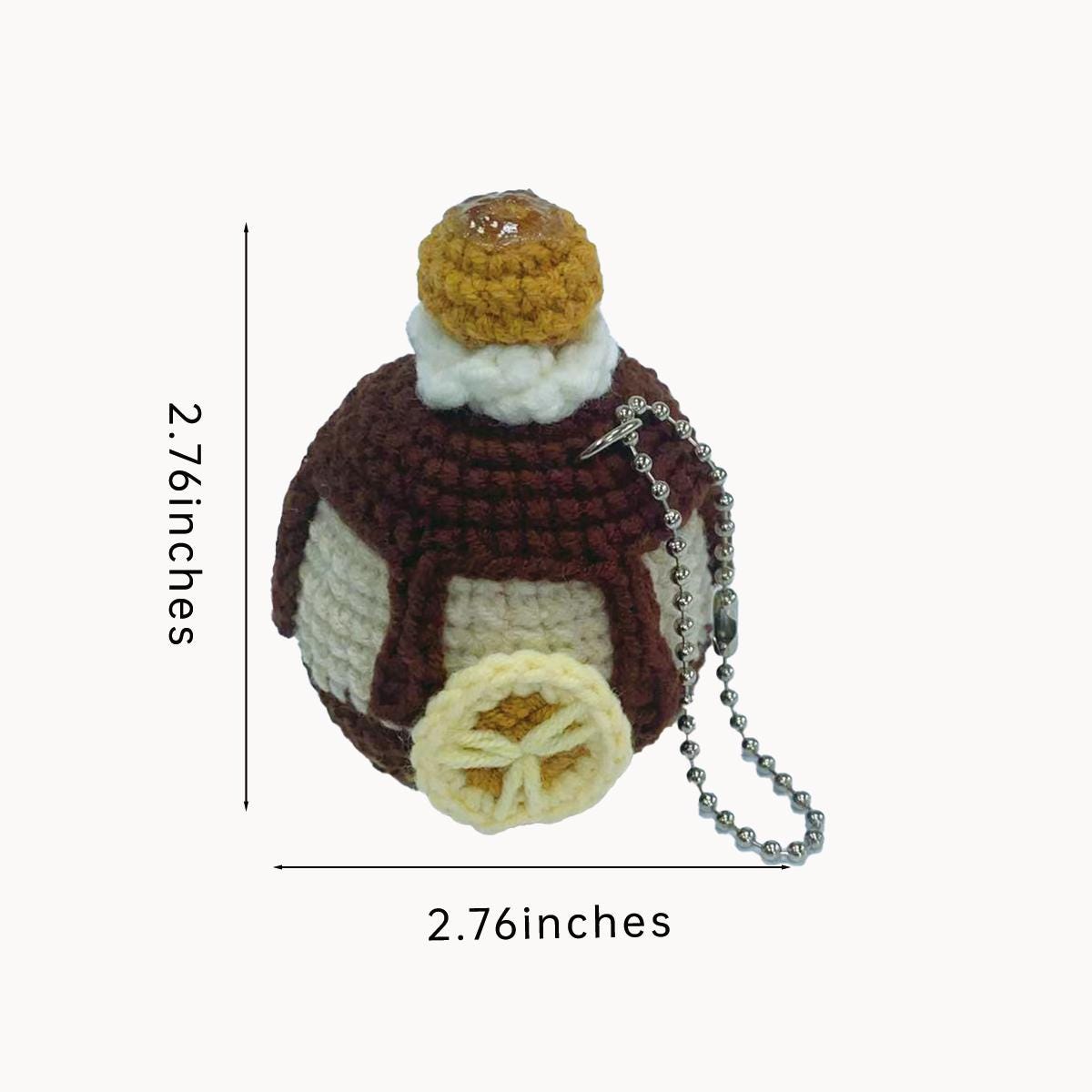 Crochet Fridge Magnet: Handmade Milk Cotton Food Decor - Etsy