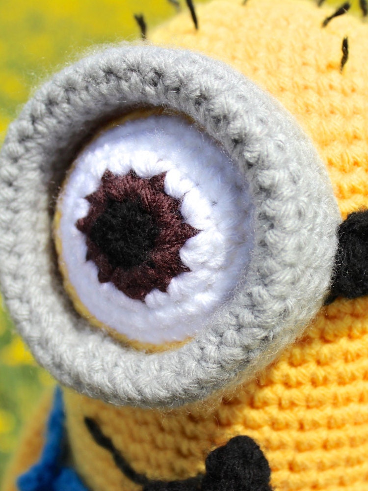 Crochet Pattern Minion by Tremendu Amigurumi Crochet Toy - Etsy Denmark