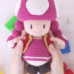 Toad and Toadette - Super Mario Character Combo Pack DEAL - Crochet ...