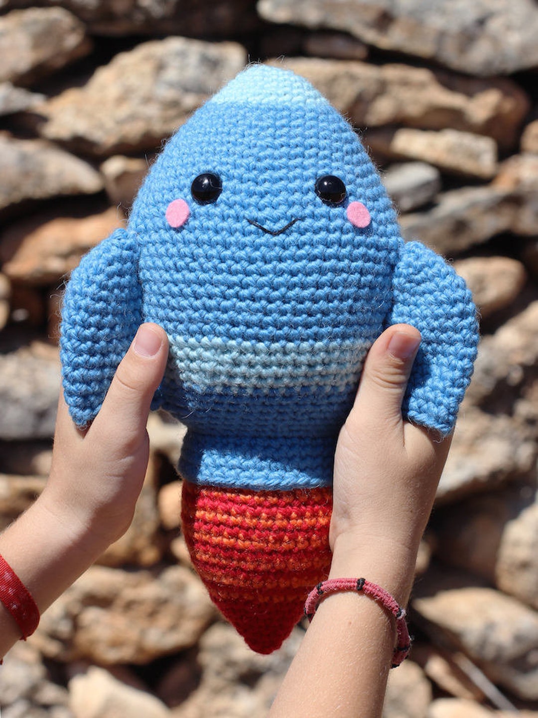 Crochet Pattern Ray the Rocket by Tremendu Amigurumi - Etsy