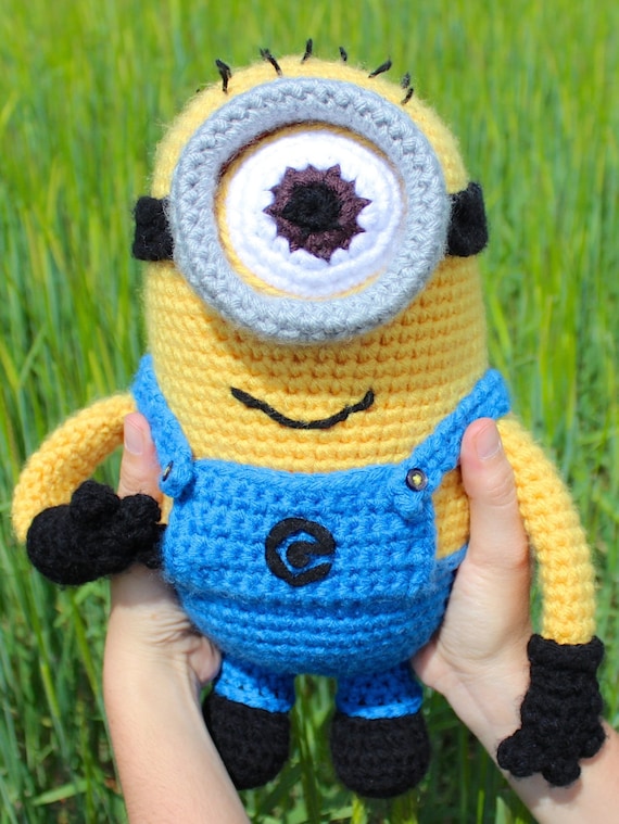 Despicable Me Minion Crochet Pattern Fluffy Unicorn Amigurumi Pattern