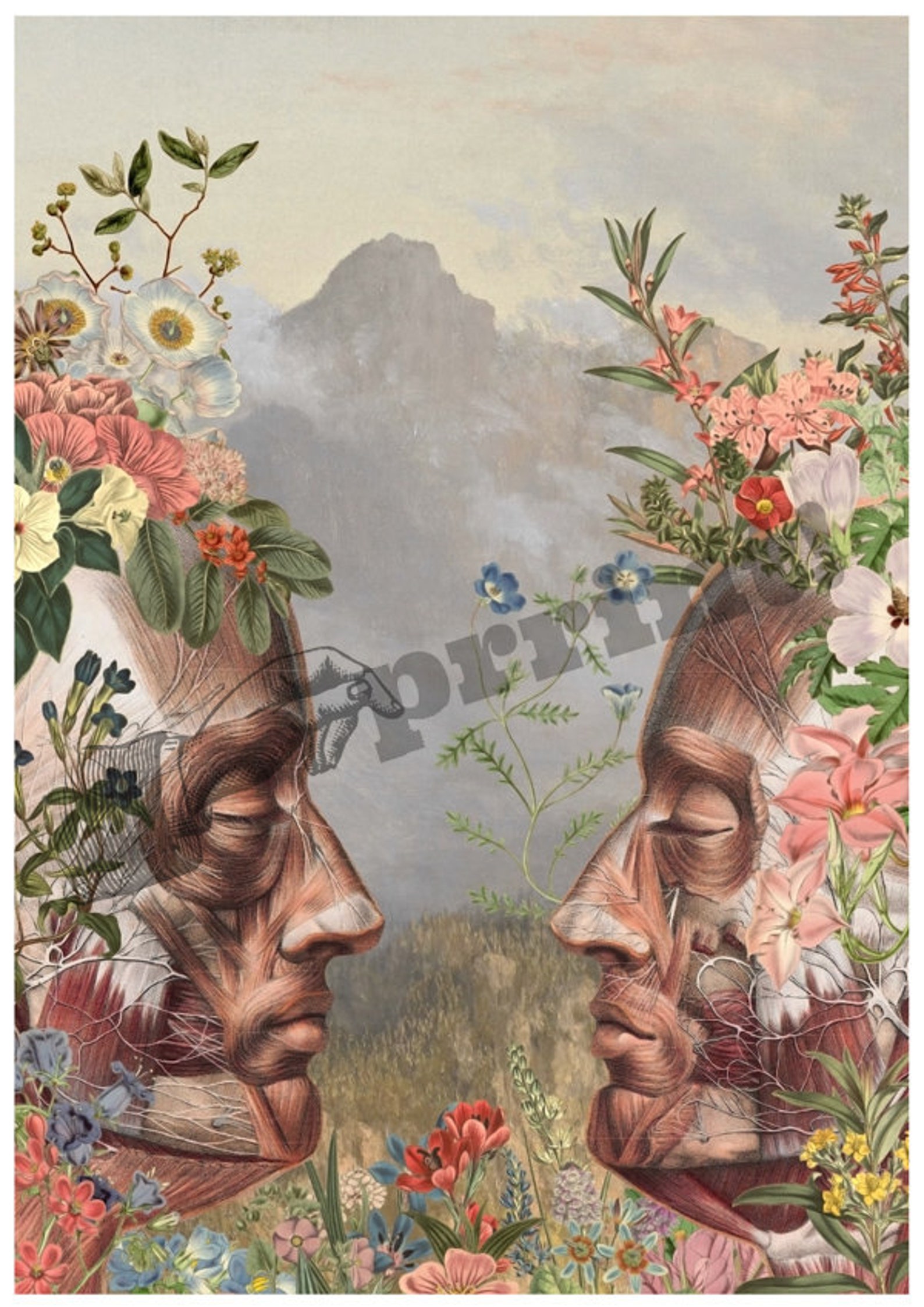 Home Gift We Are Nature Anatomy Art Body Study Art Human | Etsy