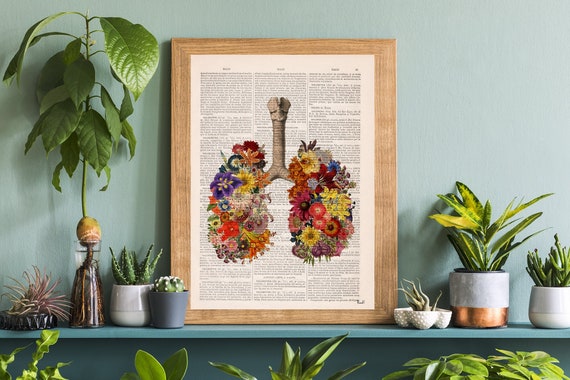 Breathe Multiple Sizes Collage Art Print Mixed Media & Collage Art ...