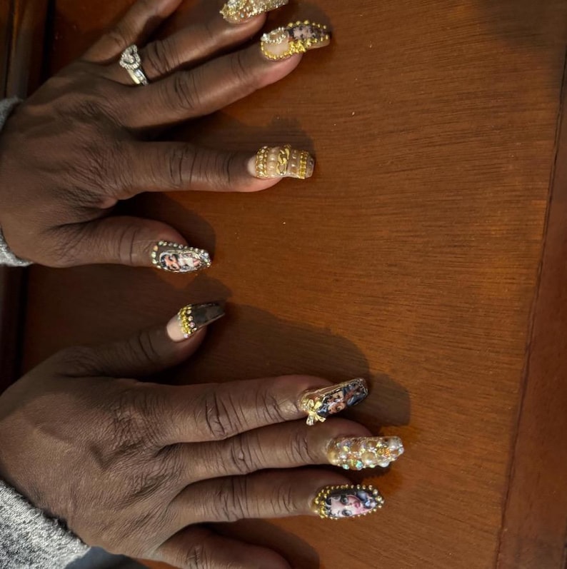 Chris Brown Nail Decals, Waterslide Nail Art - Etsy