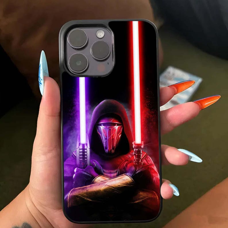Darth Revan Phone Case Inspired Cover Case for iPhone 17 16 15 14 13 12 ...