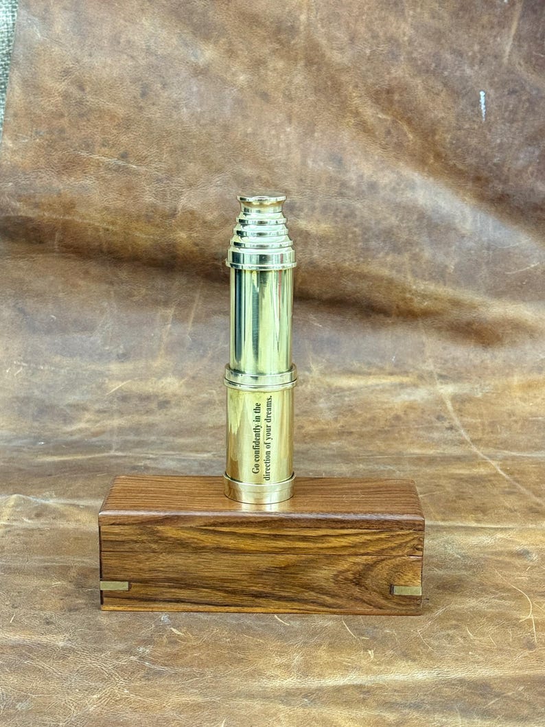 Personalized Telescope Antique Telescope Brass Telescope Engraved ...