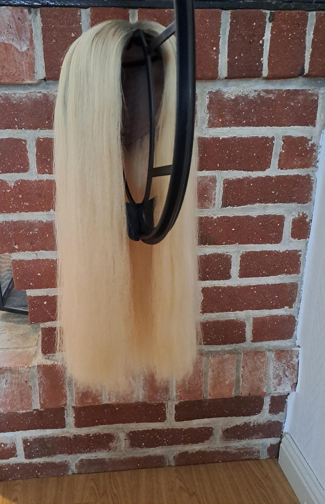 Honey Blonde Rooted Hair Topper – Long Straight Human Hair for Women - Etsy