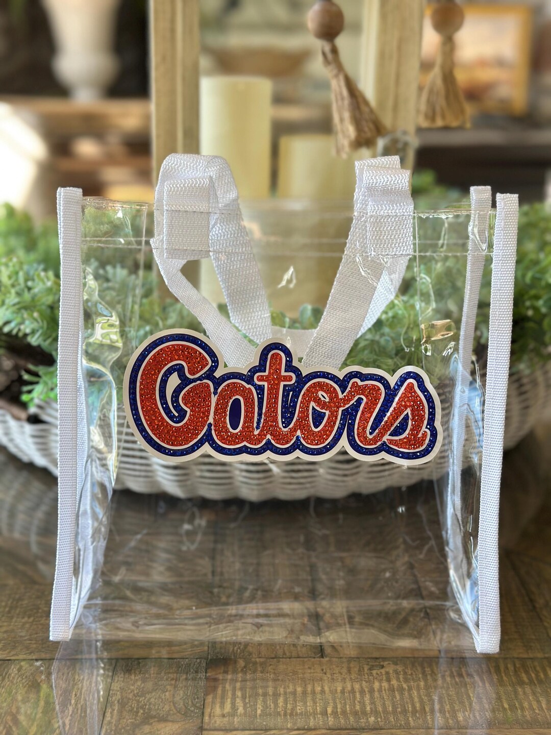 University of Florida Gators Rhinestone Stadium Tote Shoulder Bag - Etsy