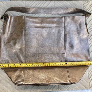 Slouch Leather Bag in Camel Brown Leather. Tobacco Color Hobo Shoulder ...