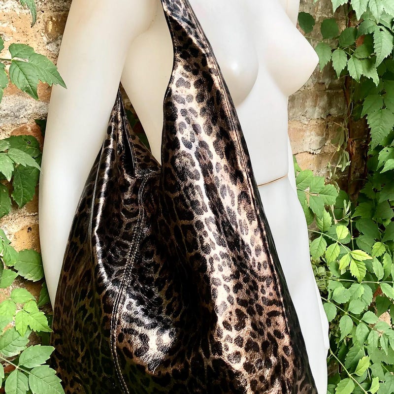 Leopard Print Bag - Etsy