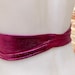 PINK OBI Belt in Natural Soft Leather. Waist Belt,wide Magenta Leather ...