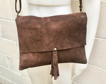 Chocolate Brown Bag | Etsy