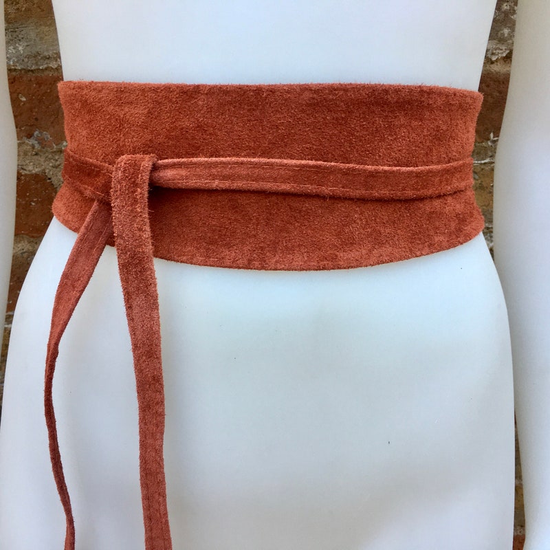 Burnt Orange Belt - Etsy