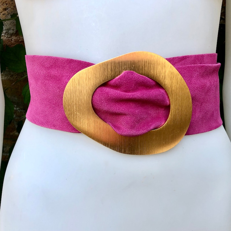 Pink Belt - Etsy