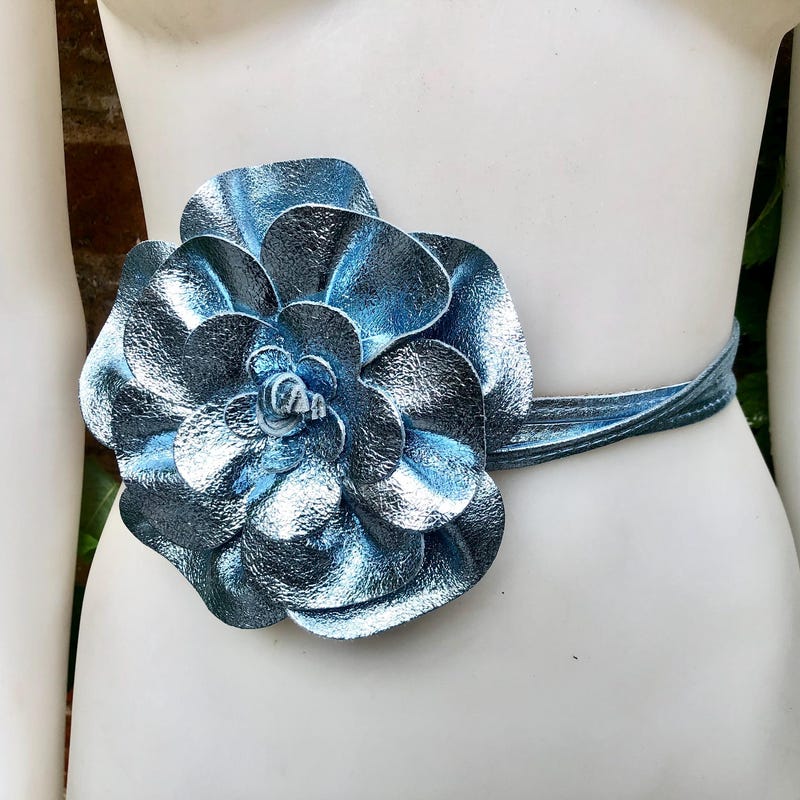 Light Blue Belt - Etsy