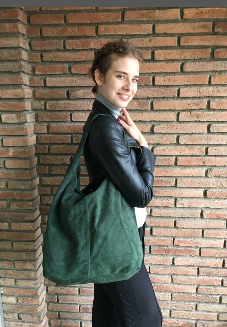 Slouch Bag. Large TOTE Leather Bag in MUSTARD Yellow. Soft - Etsy